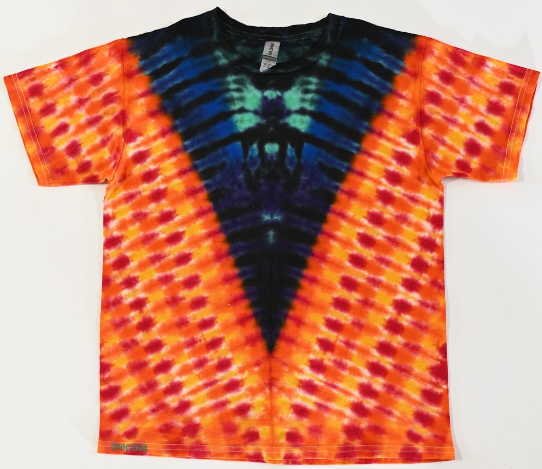 Youth Large Spider V DNA Tie Dye on a Gildan Ultra Cotton T-shirt - Etsy