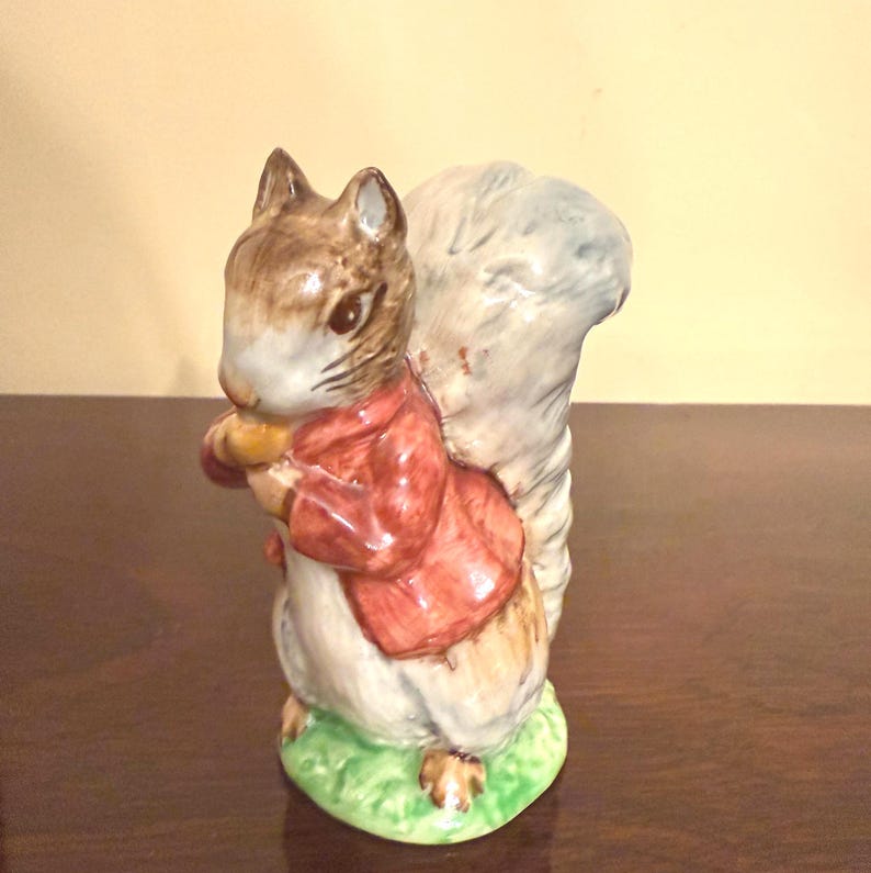 Beswick Beatrix Potter Figurines Gold Oval–nutkin, Timmy Tiptoes, Lady ...