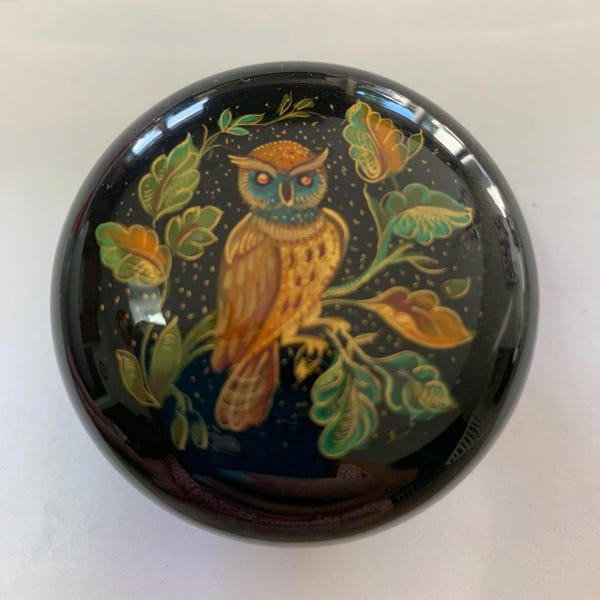 Russian Lacquer Box - Etsy