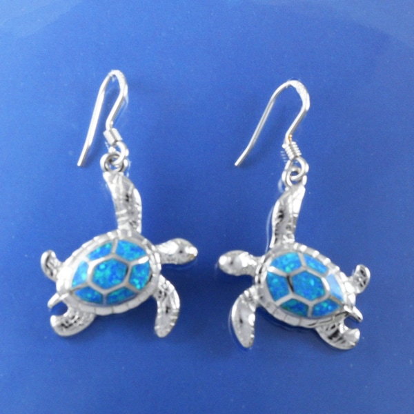 Opal Turtle Earrings - Etsy