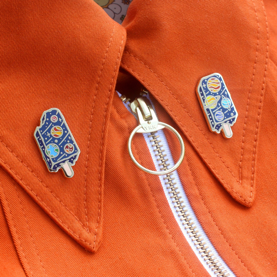 Planet Popsicles Enamel Pin Set - Etsy