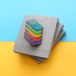 Game Boy Colors - Enamel Pin - Etsy