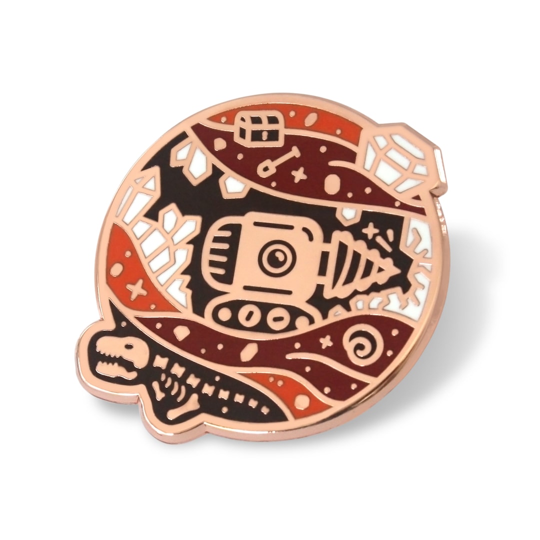 Underground Adventure - Enamel Pin - Etsy