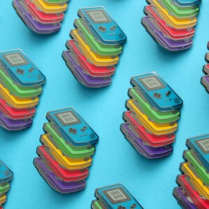 Game Boy Colors - Enamel Pin - Etsy