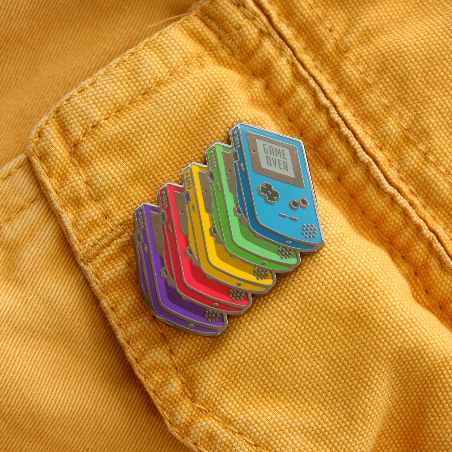 Game Boy Colors Enamel Pin - Etsy