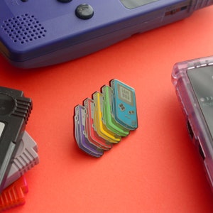 Game Boy Colors - Enamel Pin - Etsy
