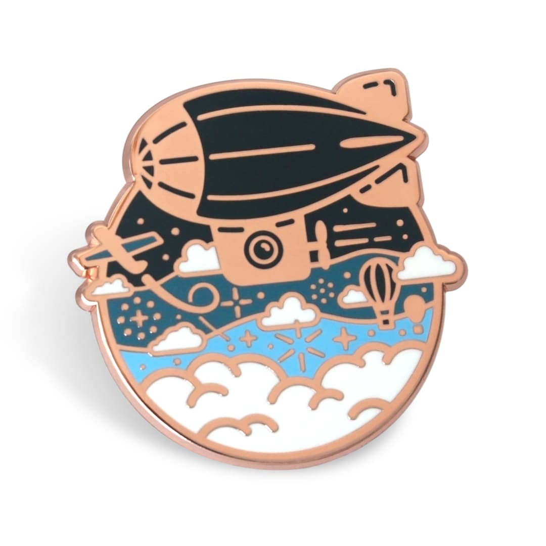 Aerial Adventure - Enamel Pin - Etsy
