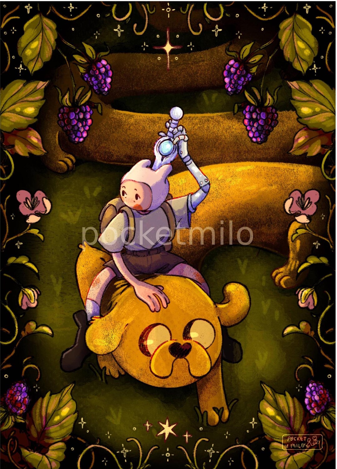 The Hero - Adventure Time Print - Etsy