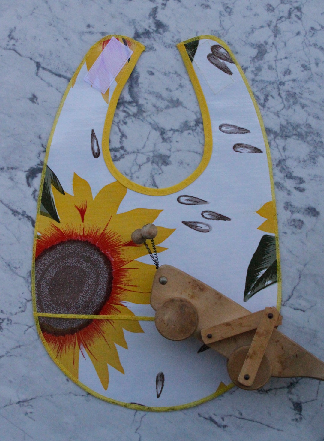 Easy-Clean Bib Baby Bib Oilcloth One Wipe Clean - Etsy.de