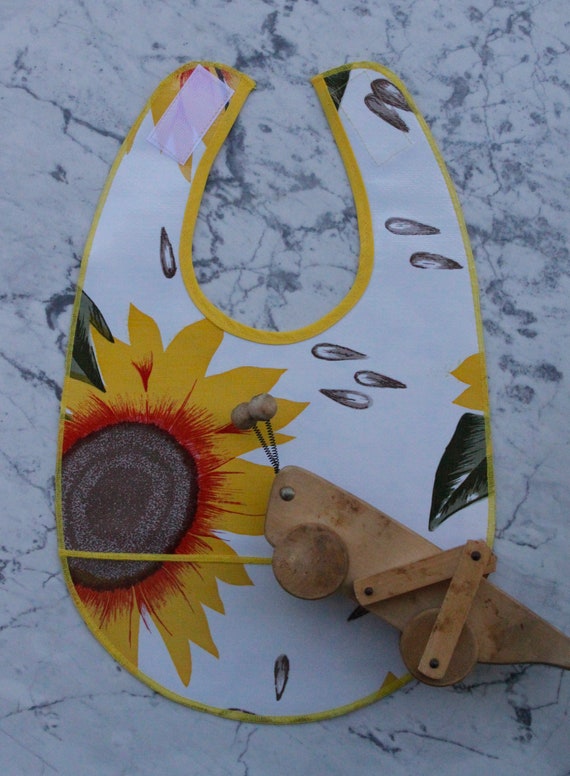 Easy-Clean Bib Baby Bib Oilcloth One Wipe Clean | Etsy