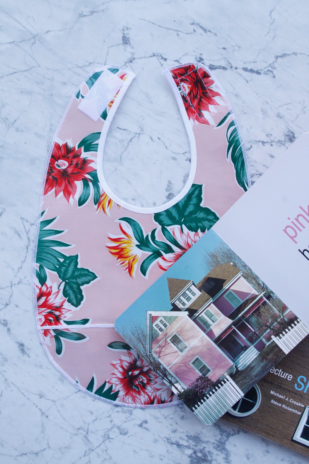 Easy-Clean Bib Baby Bib Oilcloth One Wipe Clean Reusable Bib Waterproof ...