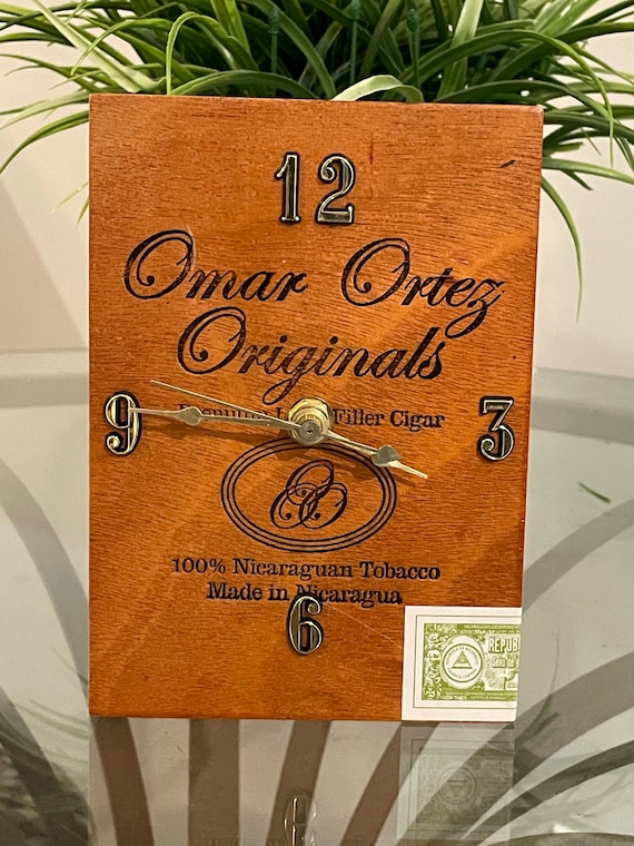 Cigar Box Clock - Etsy