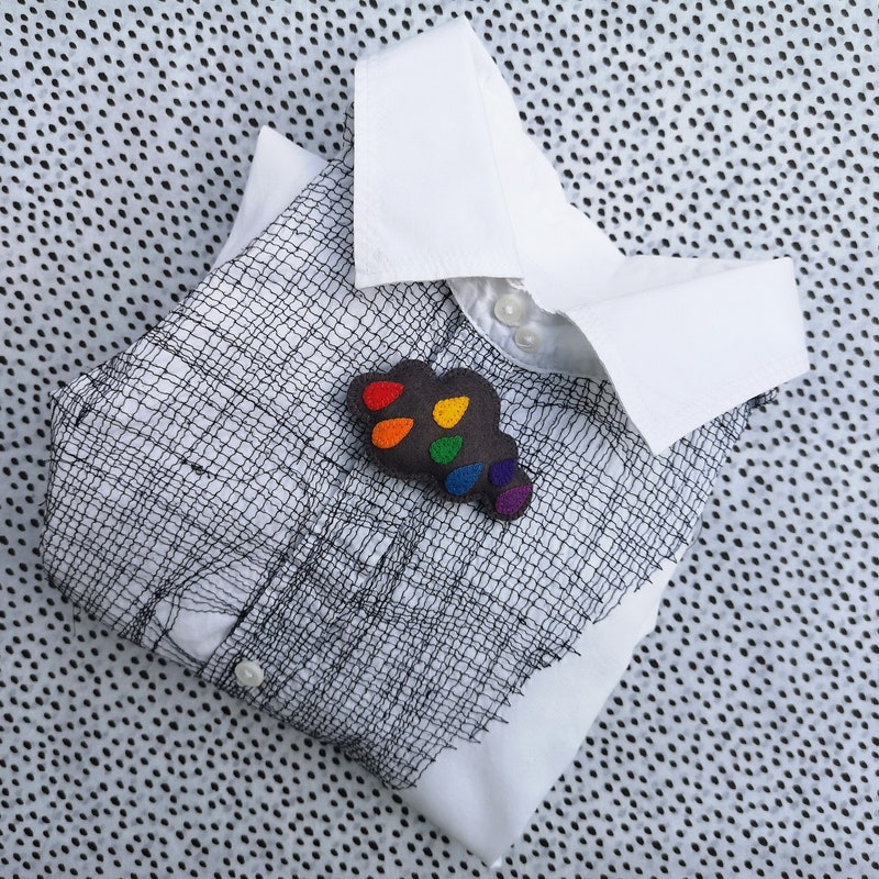 Colorful Felt Pins - Etsy