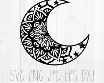 Elephant Mandala Clip Art for Cutting Machines Cricut Silhouette ...