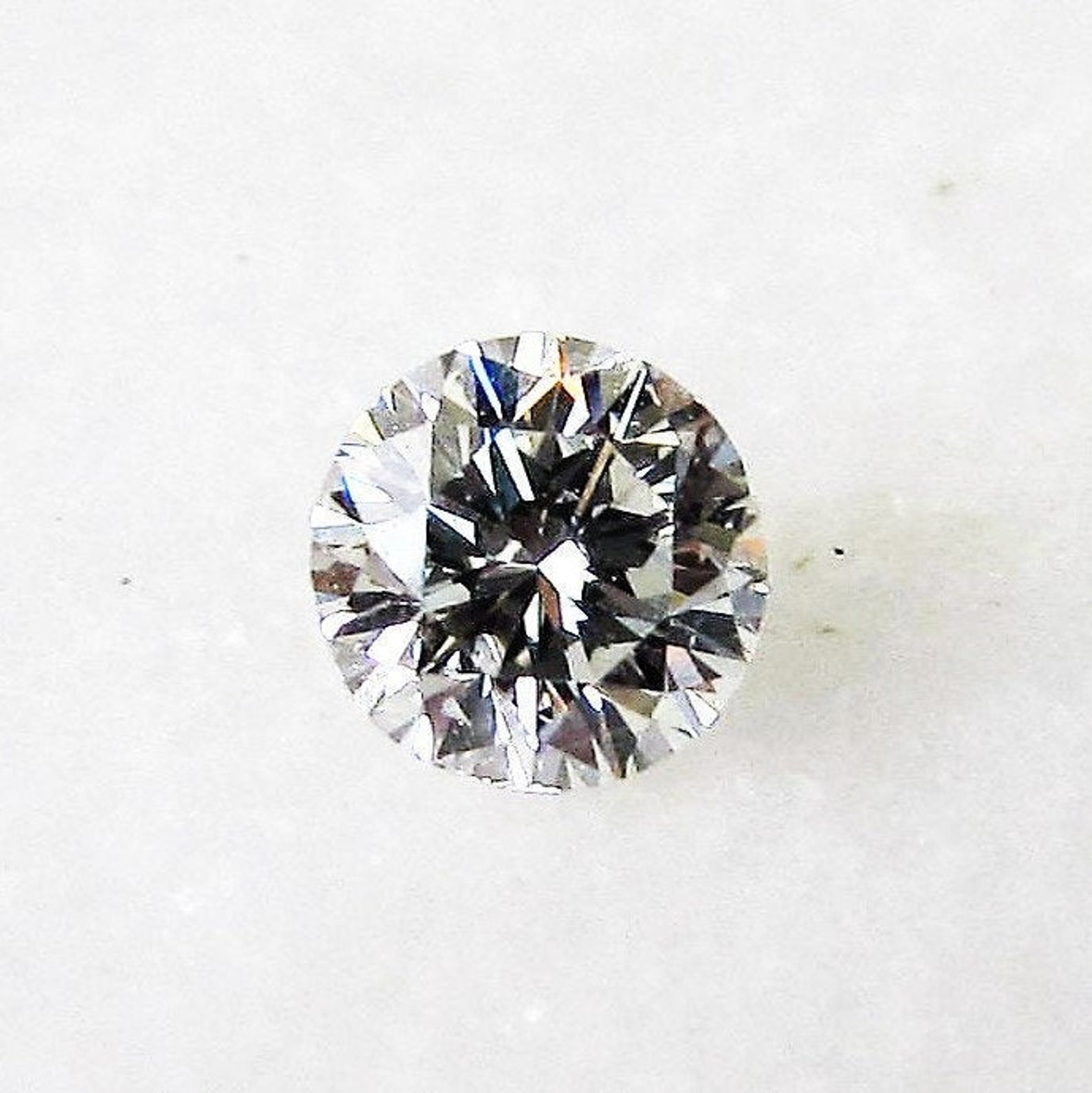 Loose .35 Carat Round Solitaire Diamond Gemstone ETC1032 | Etsy