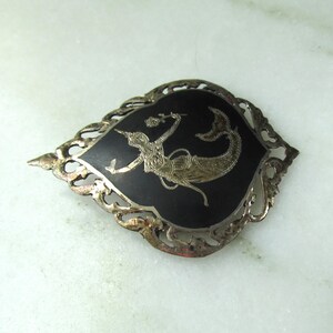 Vintage Siam Neillo Sterling Silver Brooch ETC9716 - Etsy