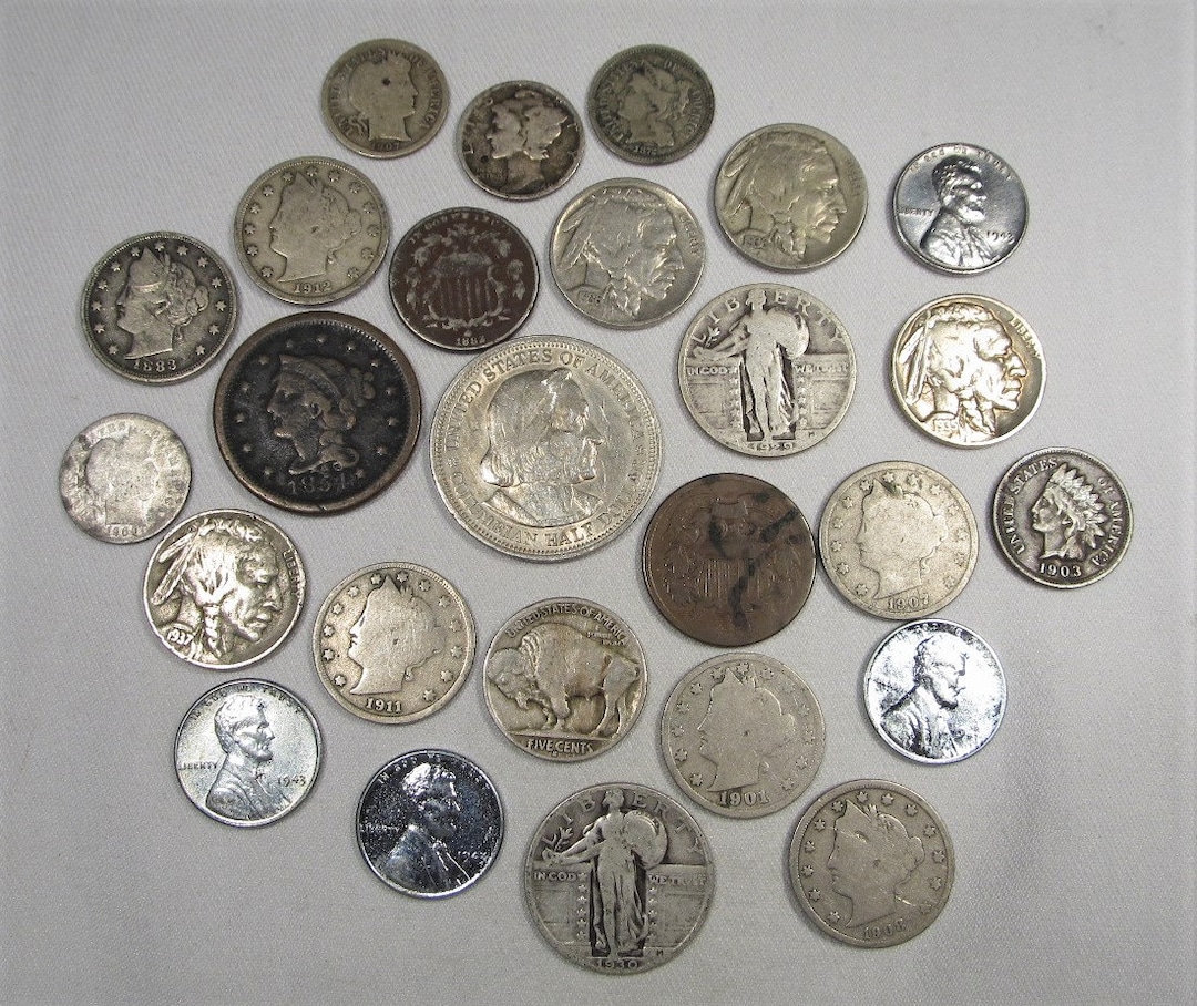Old Vintage US Coin & Silver Lot 1860s-1900s BCL2 - Etsy