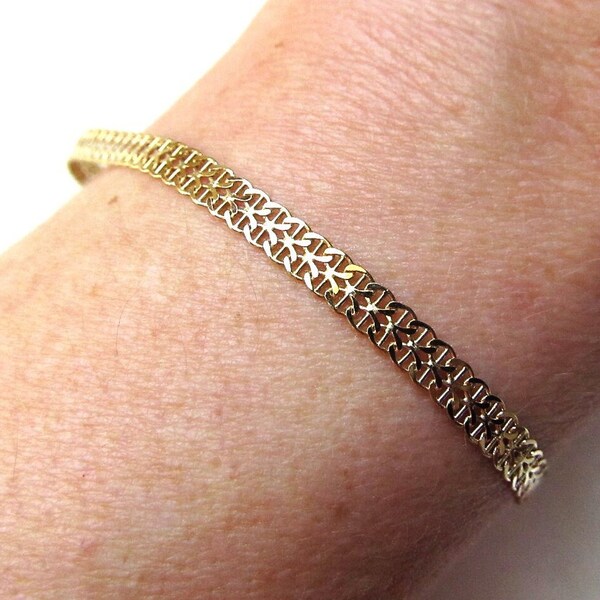 Italian Bracelet 18k - Etsy