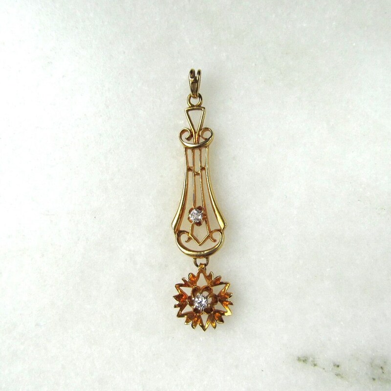 Lavalier Necklace - Etsy