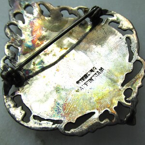 Vintage Siam Neillo Sterling Silver Brooch ETC9716 - Etsy