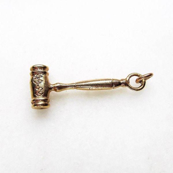Gavel Necklace - Etsy
