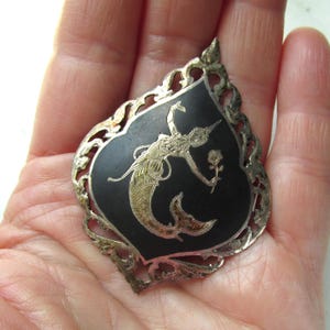 Vintage Siam Neillo Sterling Silver Brooch ETC9716 - Etsy