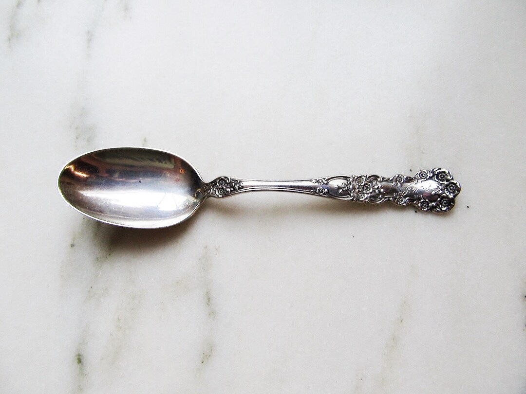 Vintage Gorham Buttercup .925 Sterling Silver Five O'clock Spoon 5 5/8 ...