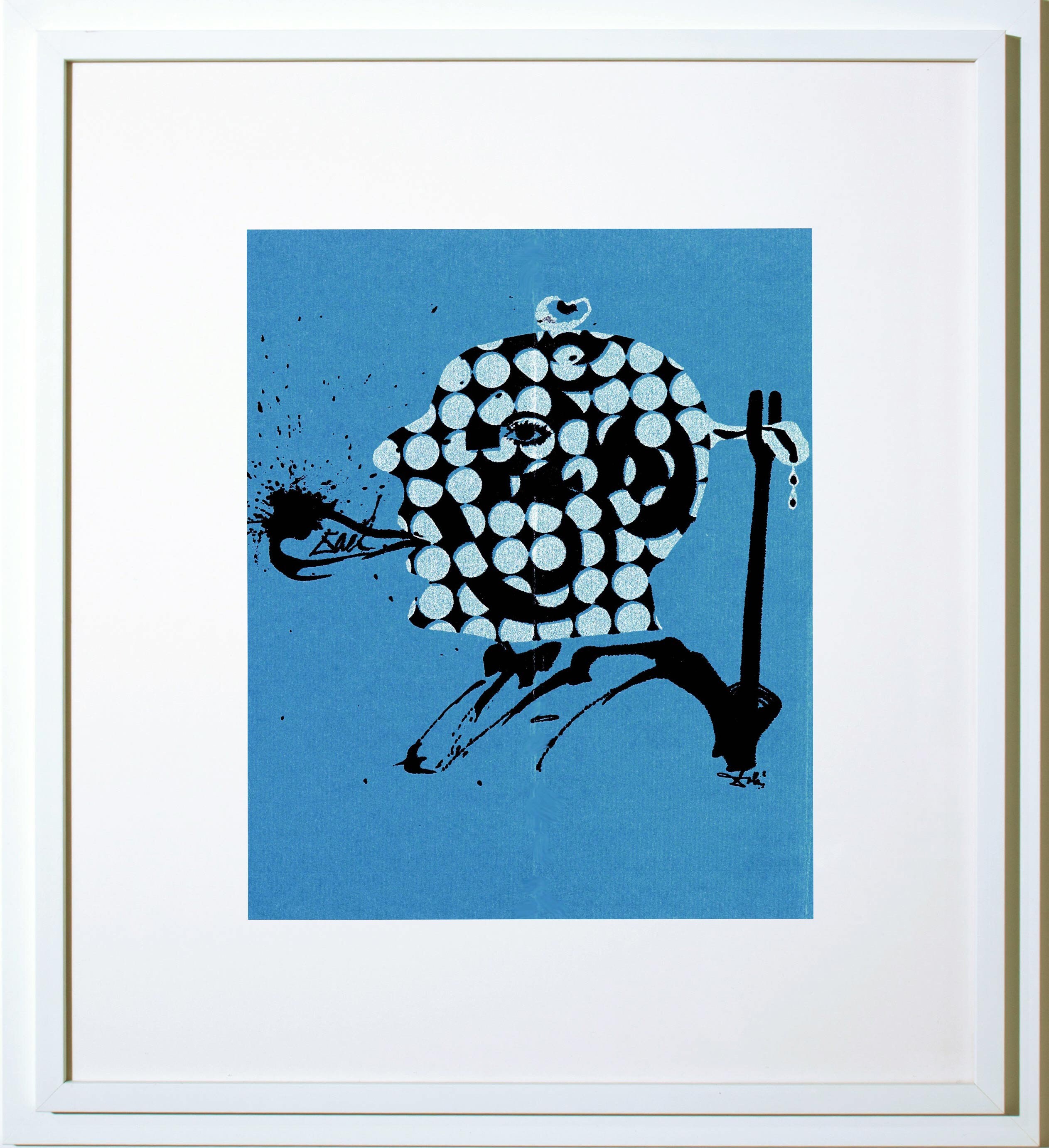 Salvador Dali Silkscreen Printed in Phosphor Ink Signed in - Etsy