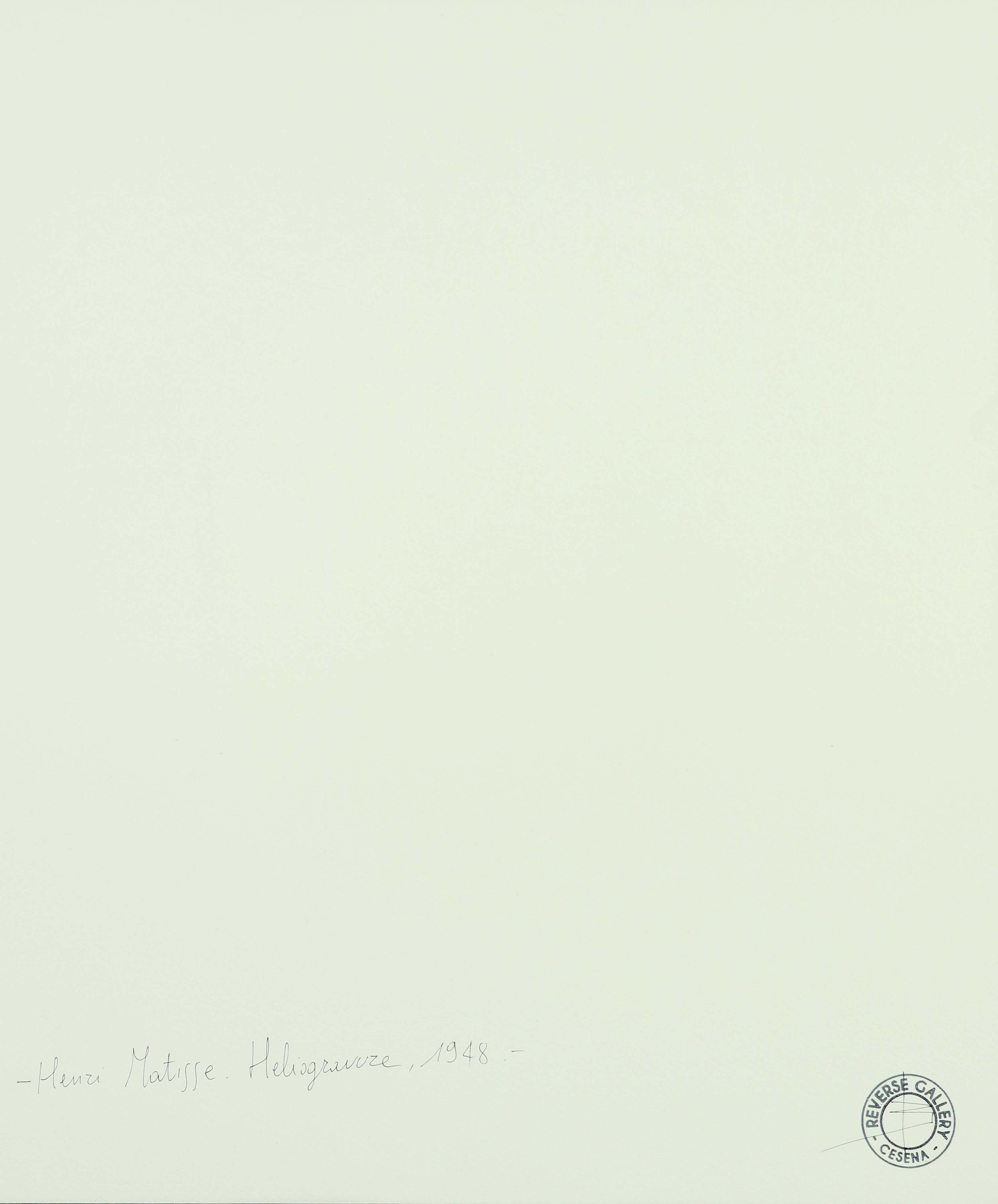 Henri MATISSE. Heliogravure, 1948. - Etsy