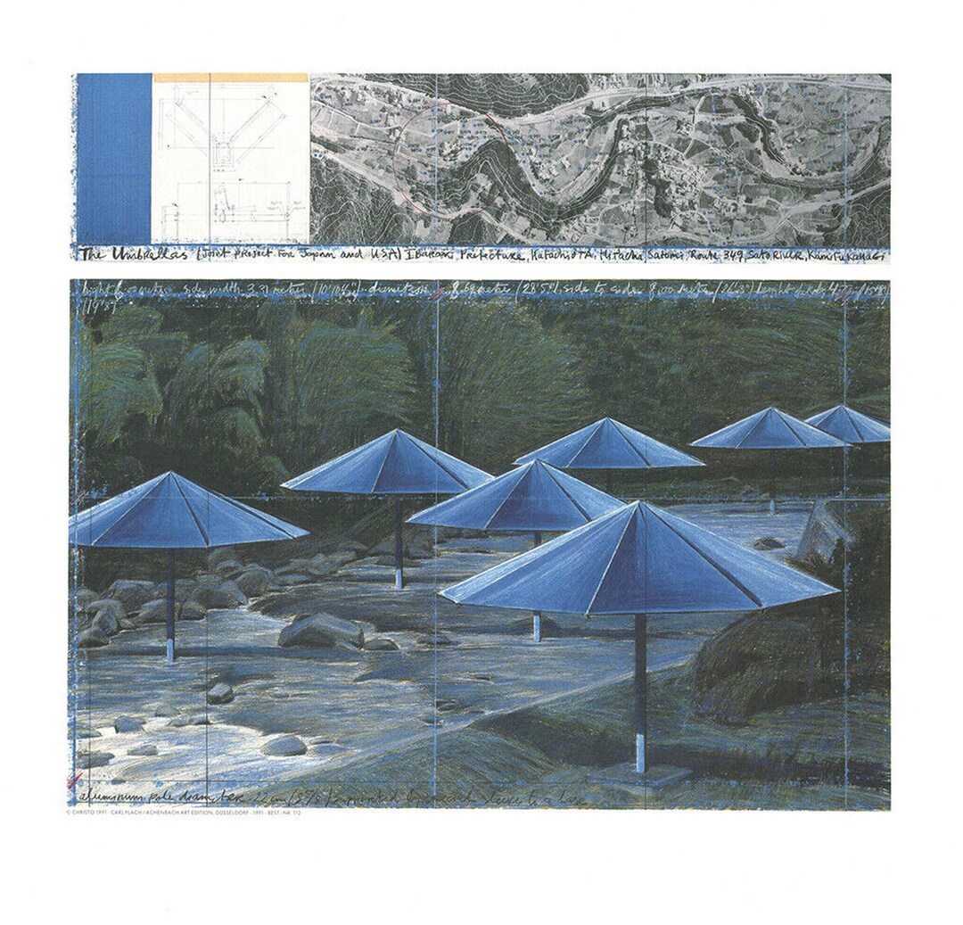 Christo. Art Print on Heavy Paper. - Etsy