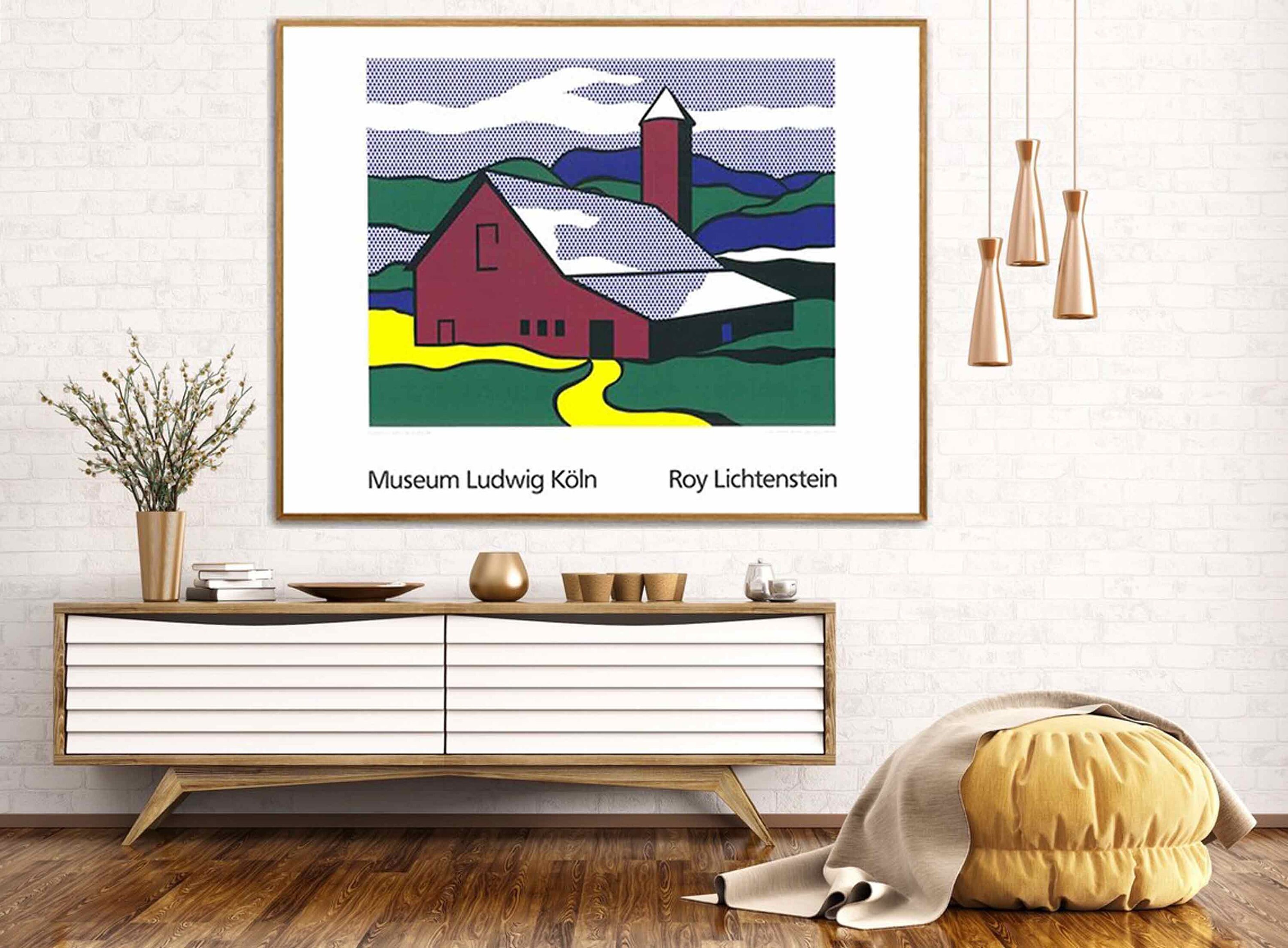 Roy Lichtenstein Poster Originals Screen Print, 1989.XXL. - Etsy