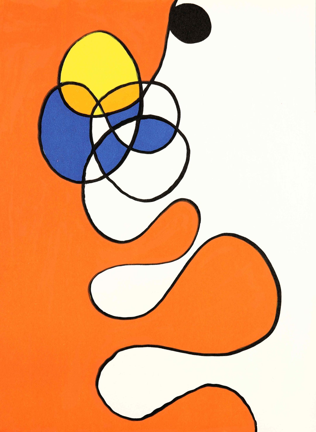 Alexander Calder Original Lithograph, 1968 - Etsy