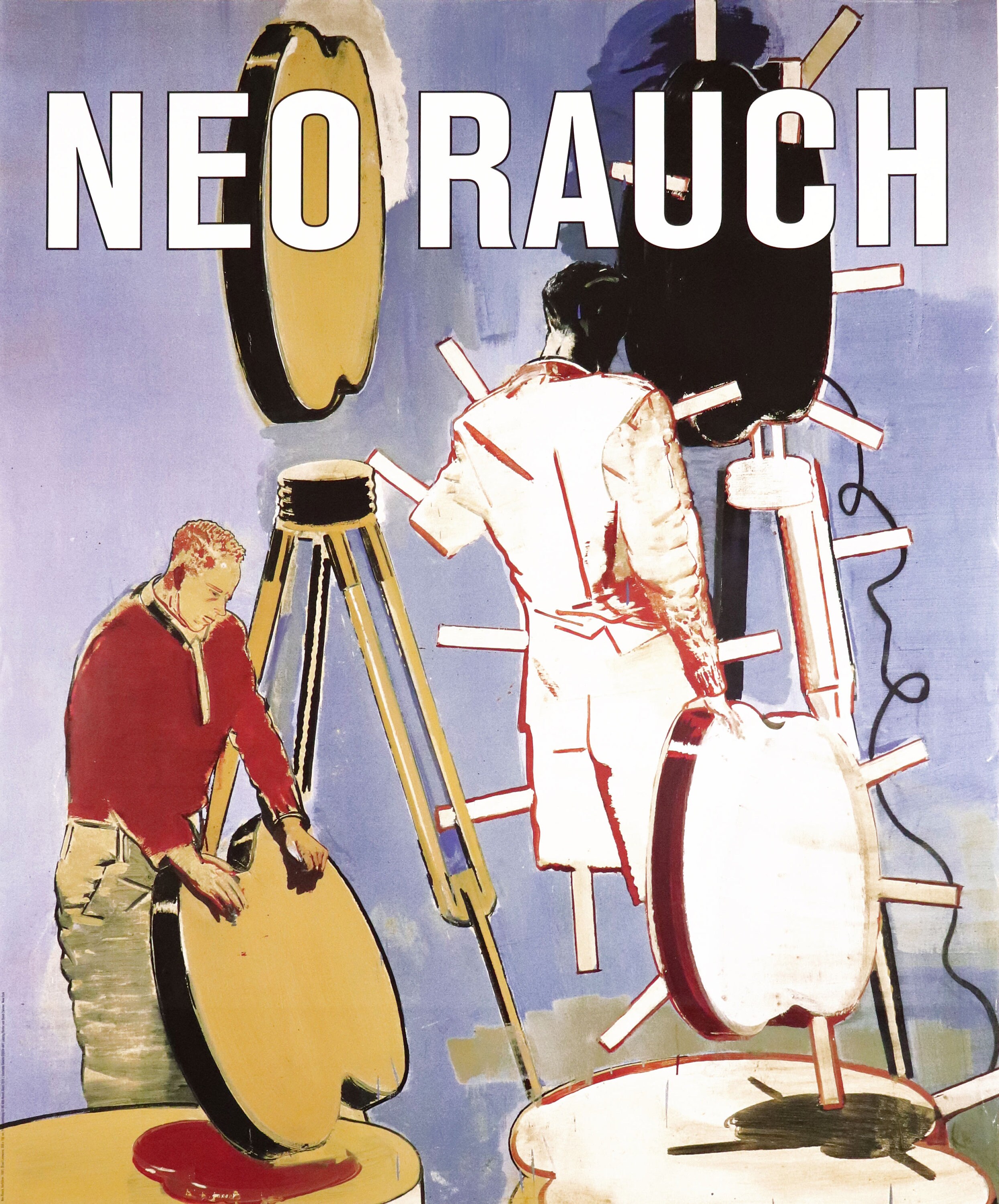 Neo Rauch, Exhibition Poster at the Museum Frieder Burda, 2011 . - Etsy