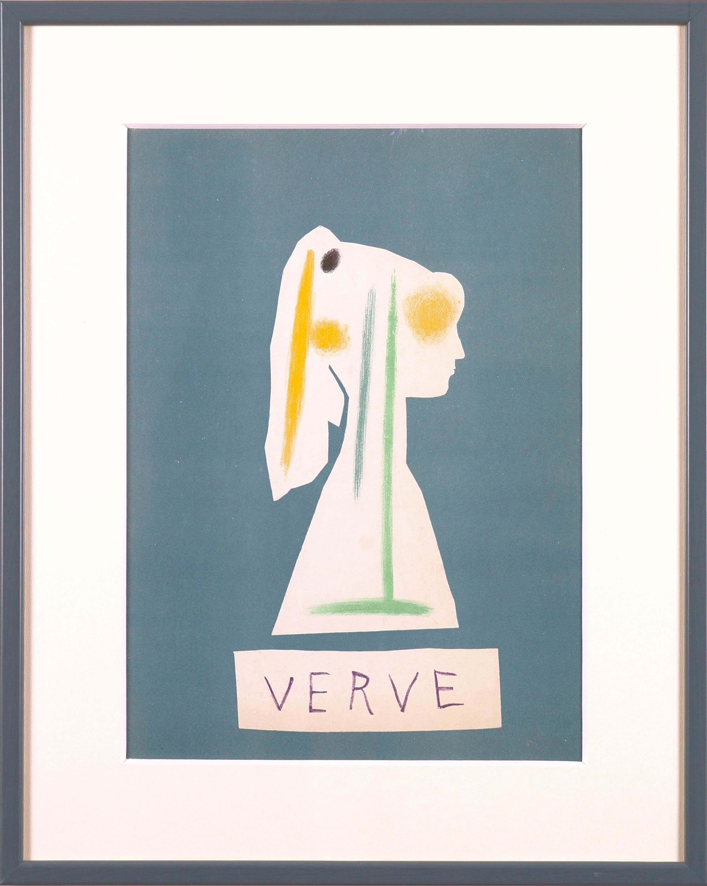 PABLO PICASSO Original Lithograph on Cardboard Printed by - Etsy