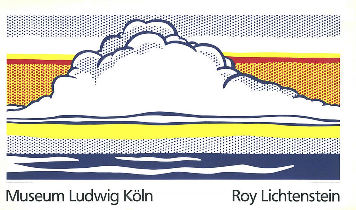 Roy Lichtenstein Poster Originals Screen Print - Etsy