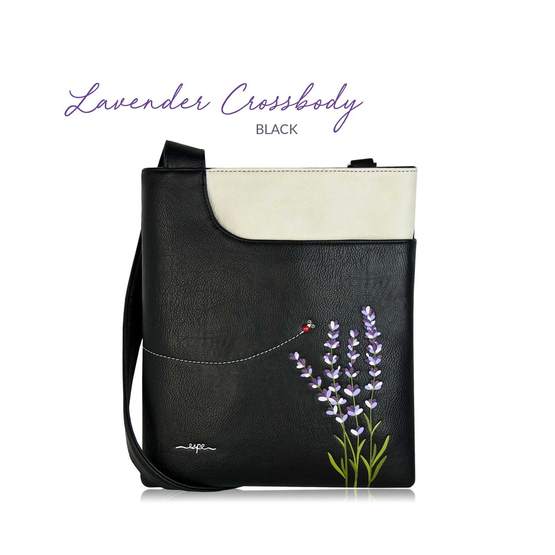 ESPE Lavender Vegan Crossbody Bag Canadian-designed Cruelty - Etsy