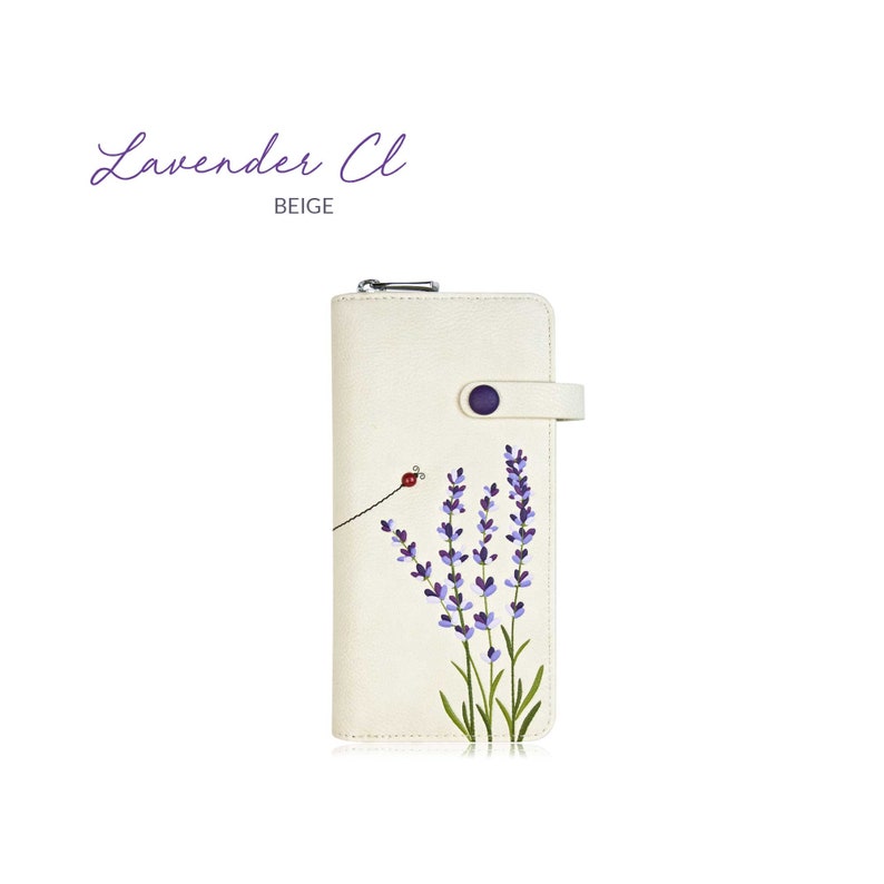 ESPE Lavender Vegan Clutch Wallet, Canadian-designed Cruelty Free/ Gift ...