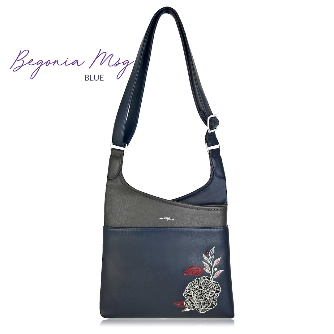 ESPE Begonia Vegan Messenger Bag, Canadian-designed Cruelty Free/ Vegan ...