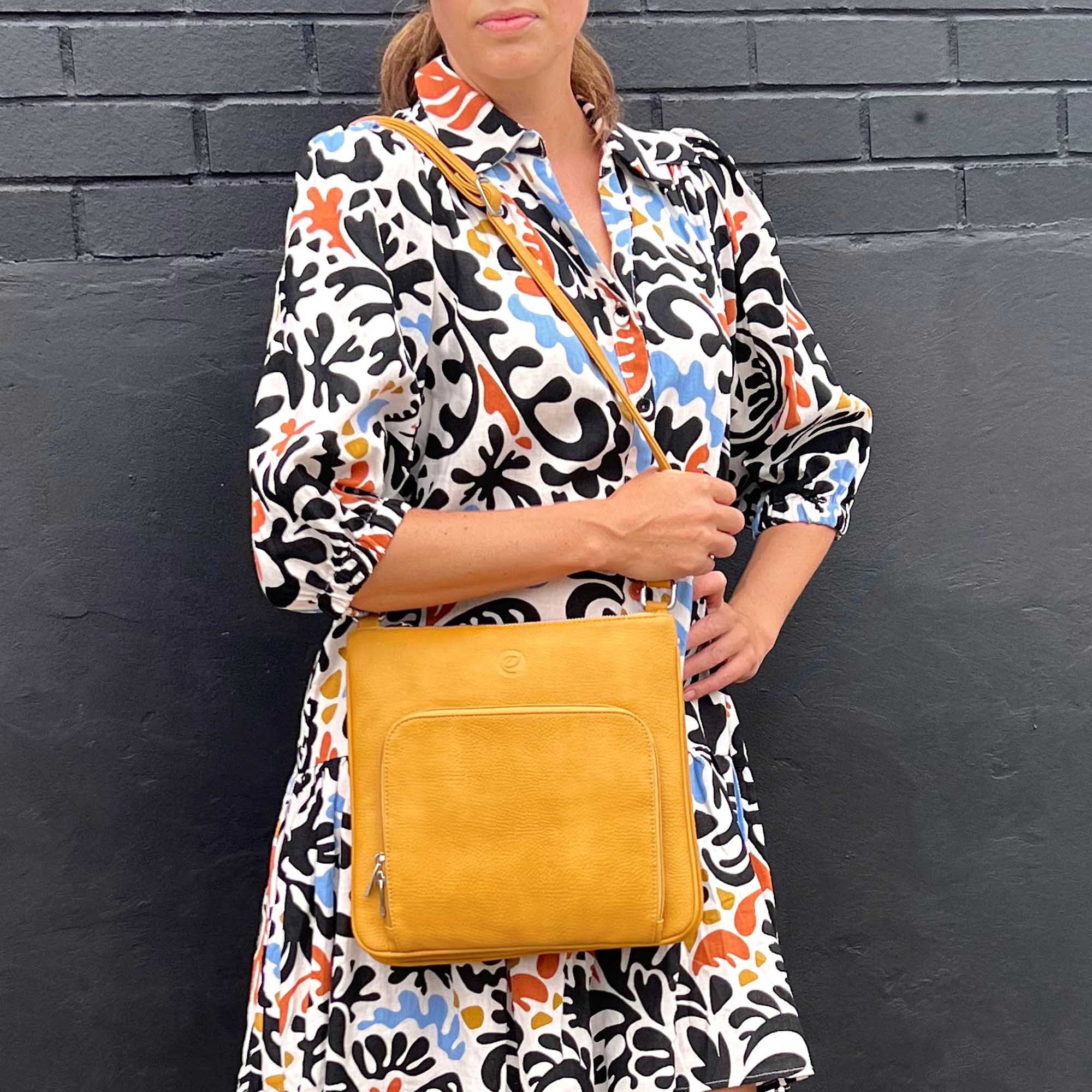 ESPE Pastel Vegan Messenger Bag , Canadian-designed Cruelty Free/ Faux ...