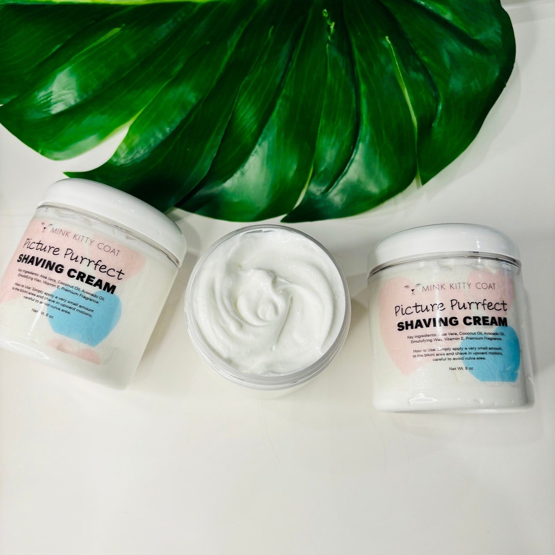 Picture Purrfect Organic Shaving Cream Handmade, Pubic Shaving, Wet ...