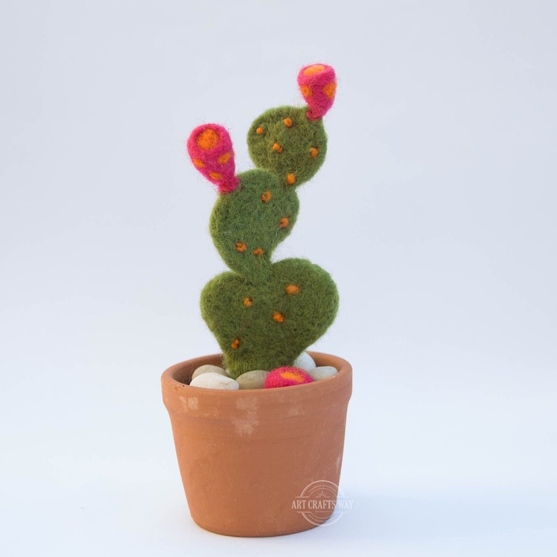 Felt Cactus - Etsy