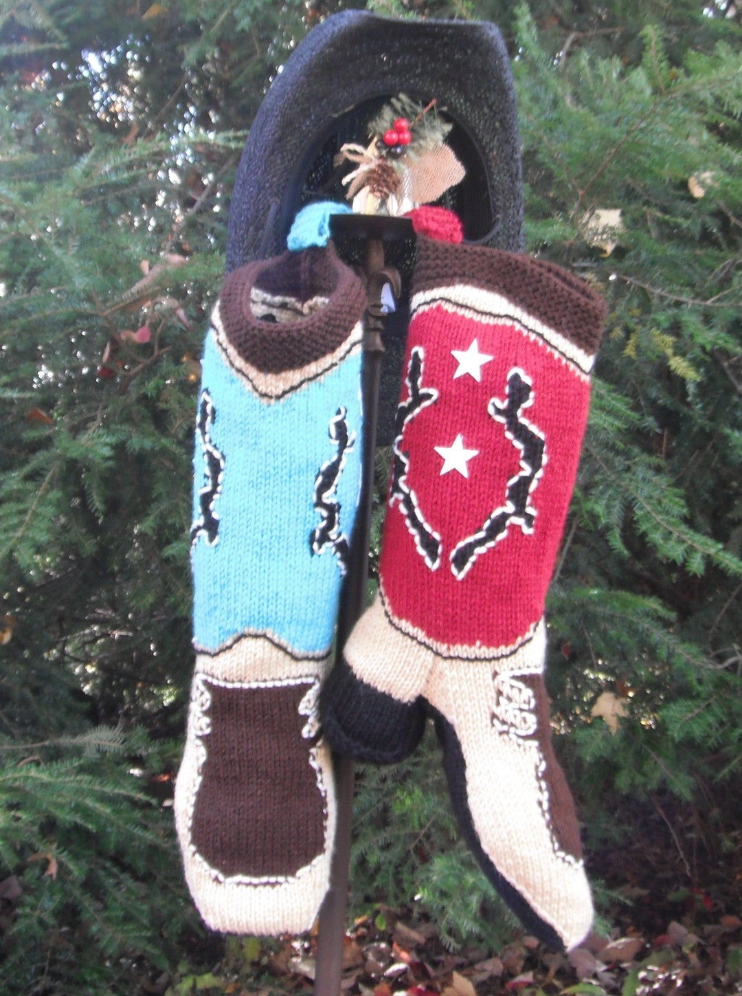 Cowboy Stocking Pdf Pattern Only - Etsy
