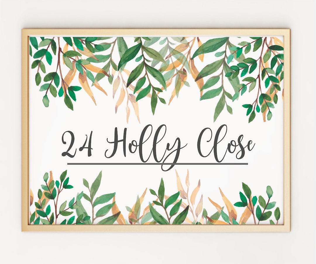Personalised Home New House First House A4 Poster Print PO334 - Etsy