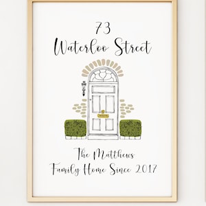 New Home First Home Gift A4 Poster Print PO490 - Etsy