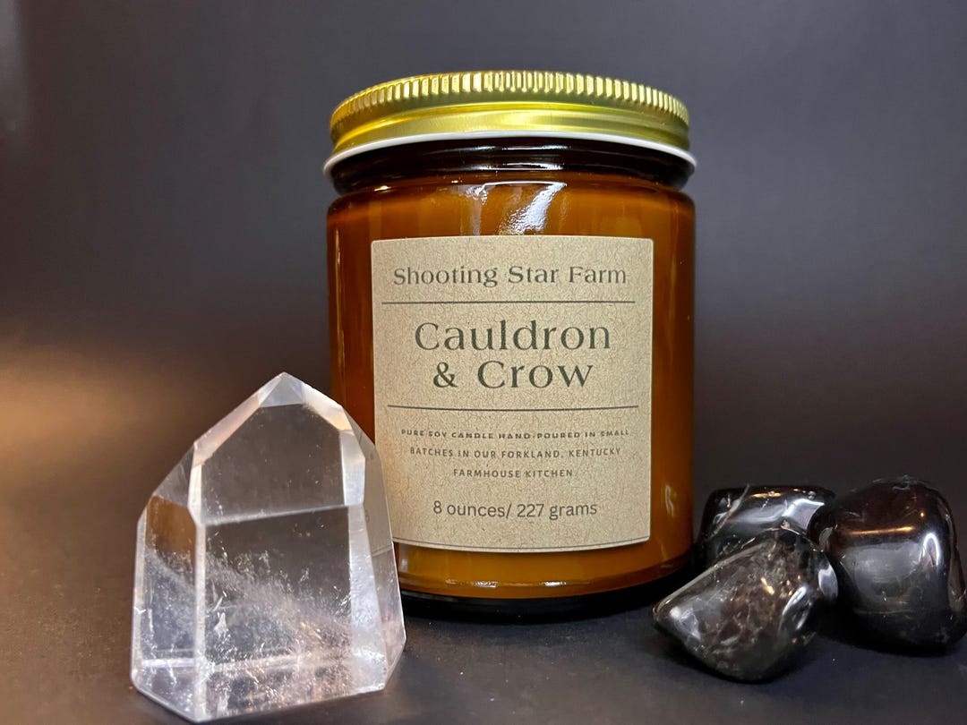 Cauldron & Crow Soy Candle - Etsy