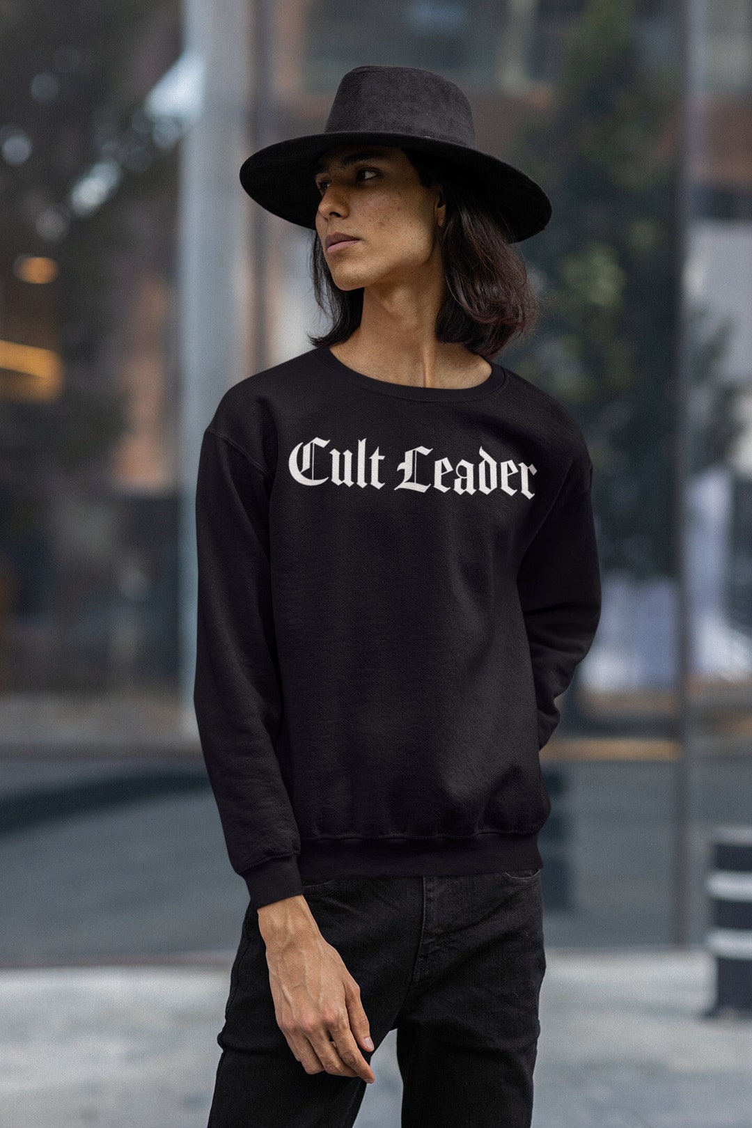 Cult Leader Sweatshirt - Goth Alt Style Clothing - Dark Humor - Elder ...