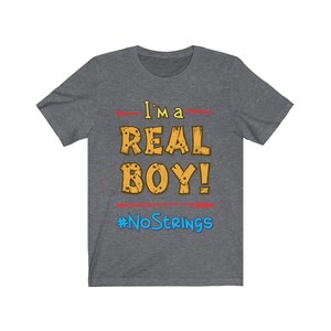 Pinocchio Shirt - I'm A Real Boy T-shirt for Men / Teen Guys - Etsy