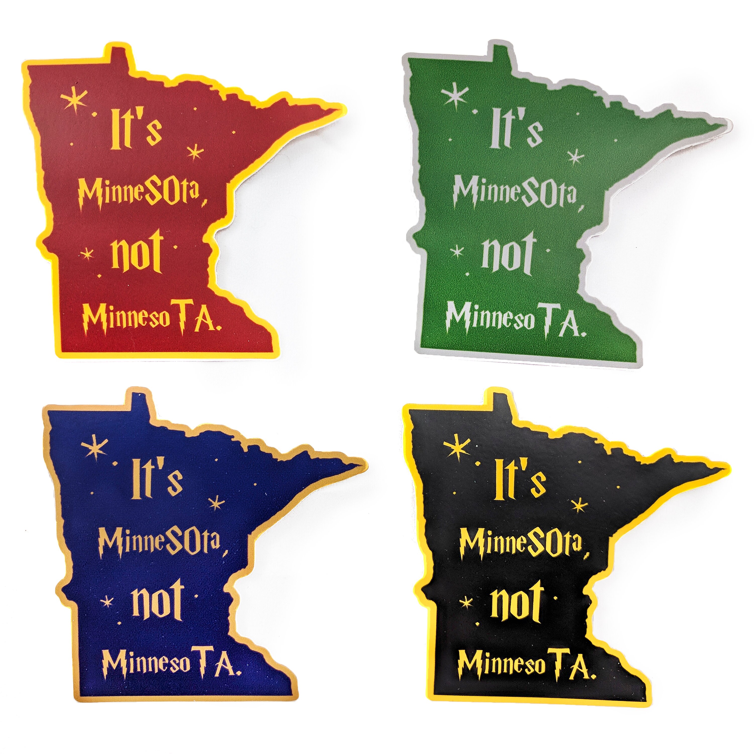 It's Minnesota Not Minnesota Laptop Decals / Bumper | Etsy