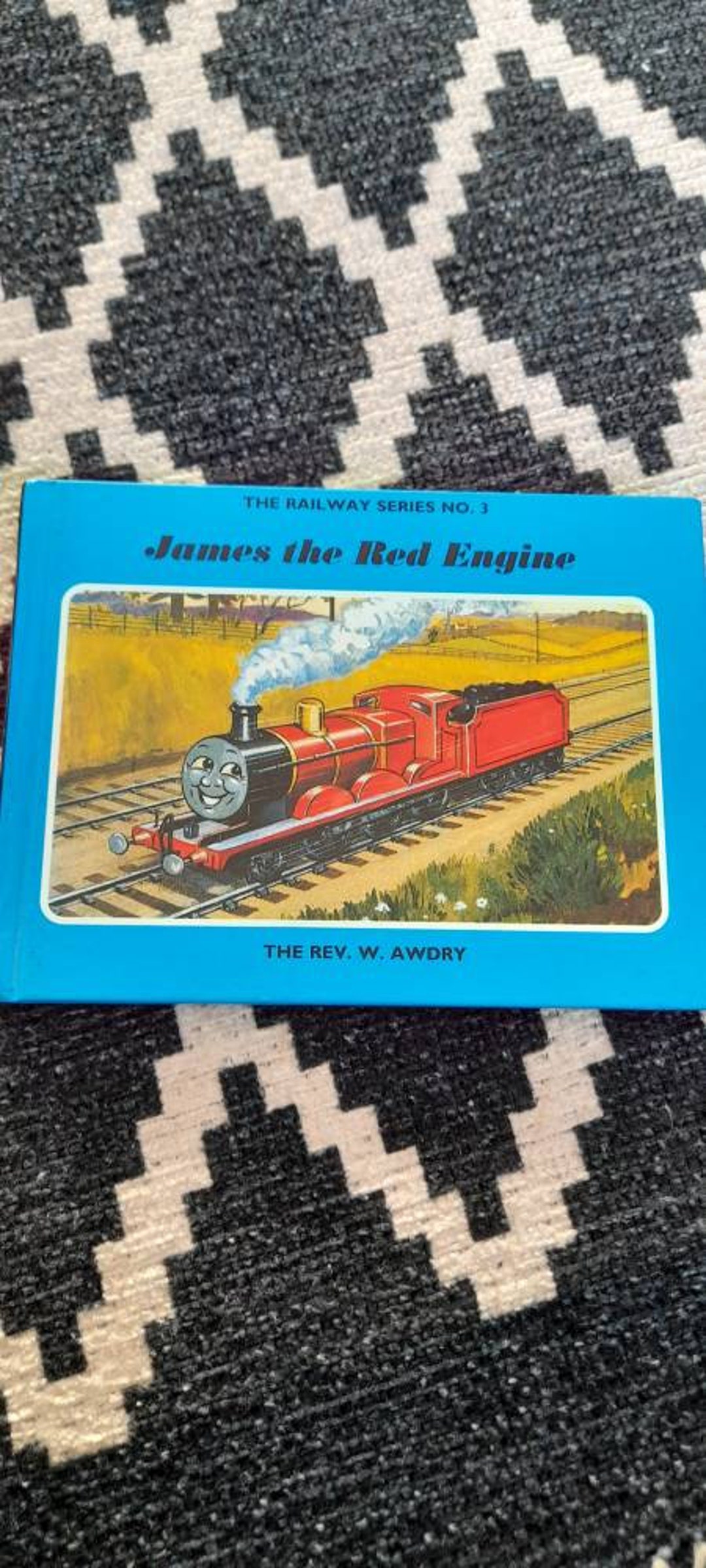 The Railway Series No.3 James the Red Engine.retro/vintage Mini ...