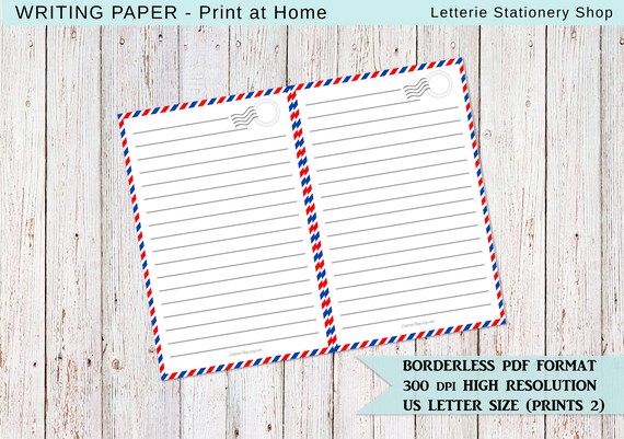 Printable Letter Writing Format